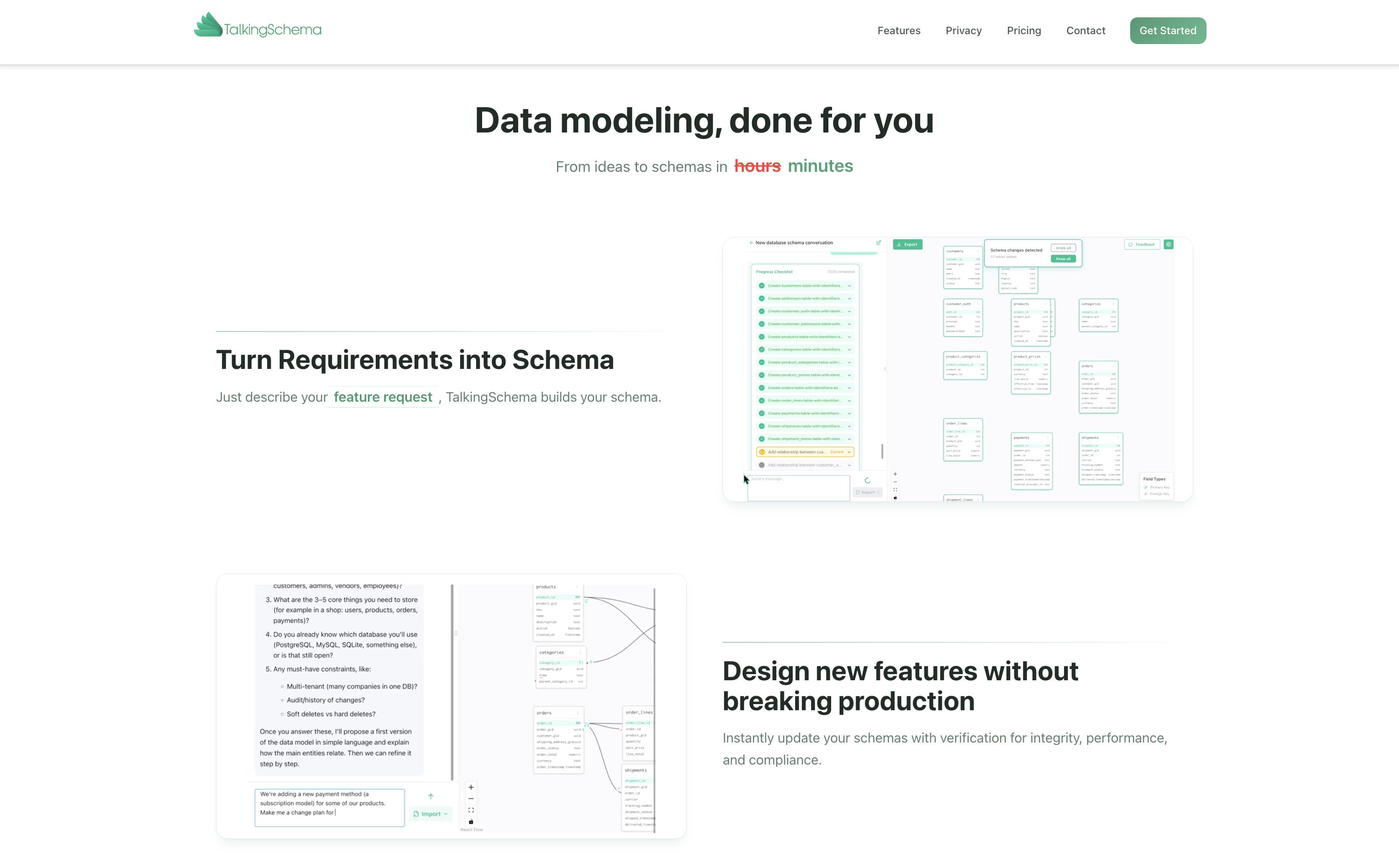 TalkingSchema – AI-Powered Database Schema Design & ERD Copilot